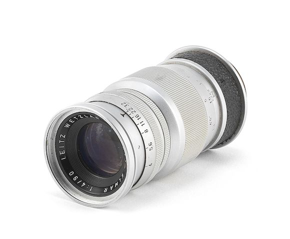 Bonhams : Leica Swedish Army Elmar 90mm f/4 lens 1960 (2)