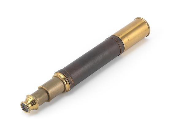 Bonhams A 1½ Inch Brass Refracting Telescope English Early 19th