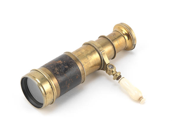 Bonhams A Bardou 1 Inch Brass Refracting Telescope French Early