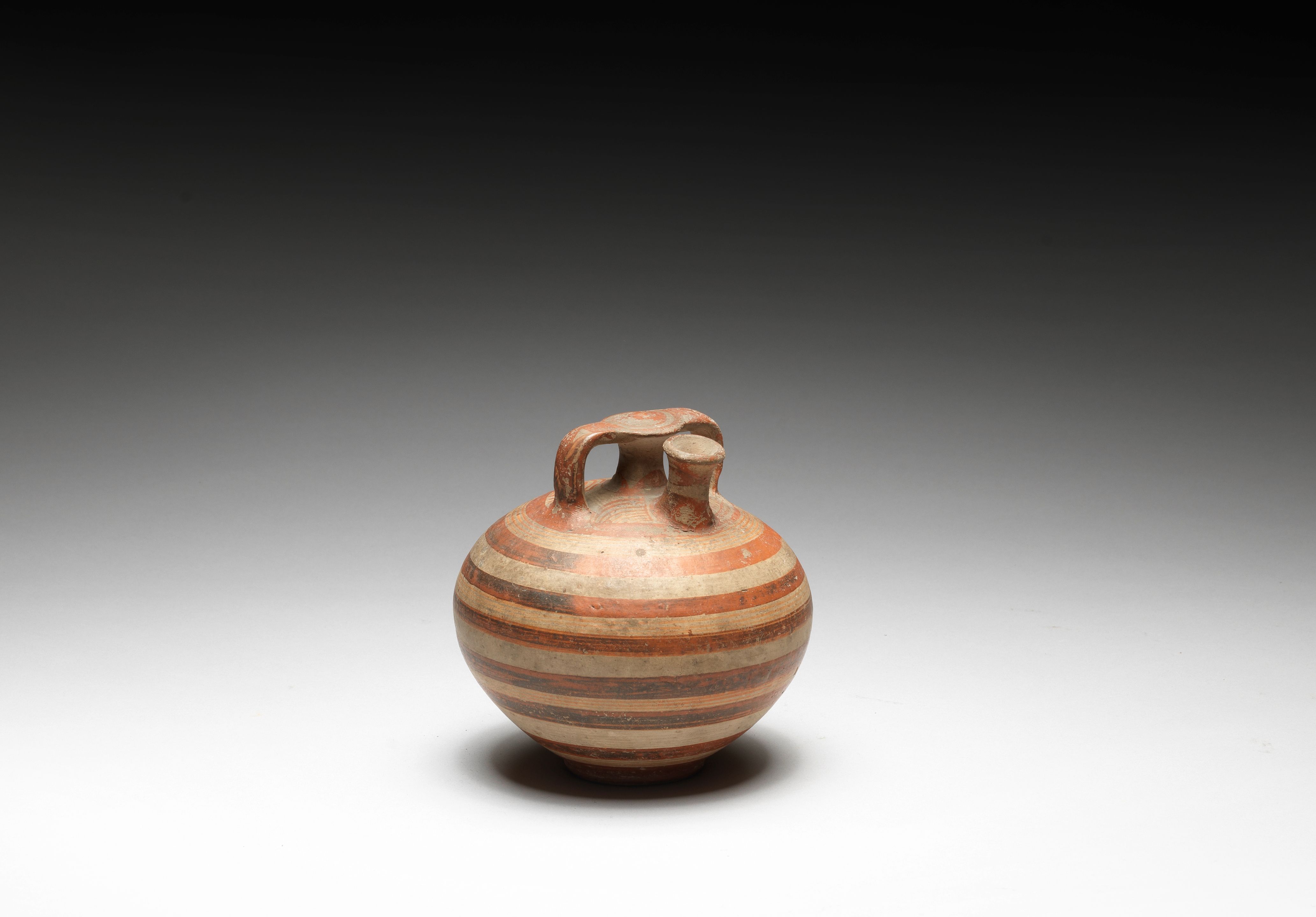 Bonhams : A Mycenaean pottery stirrup jar