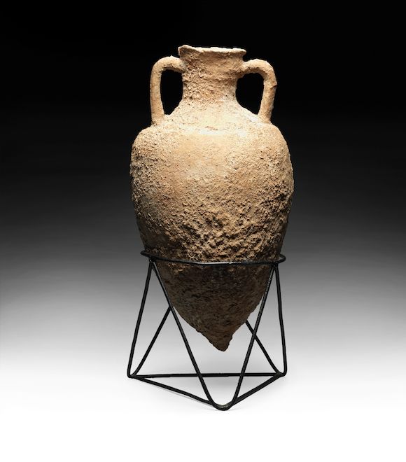 Bonhams : A Roman pottery amphora
