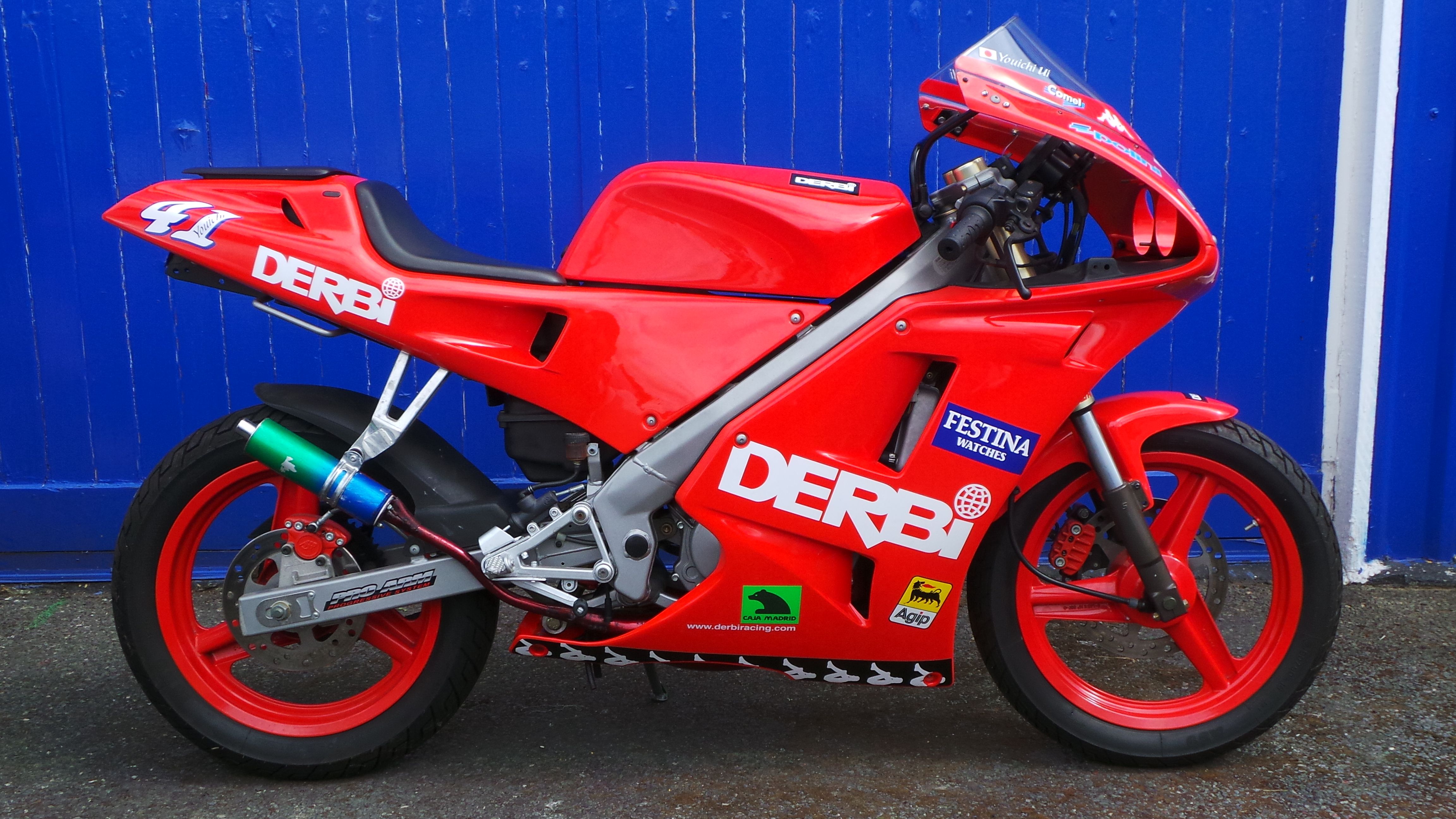 Bonhams Cars : Never registered; 40 miles from new,2000 Derbi 80cc ...