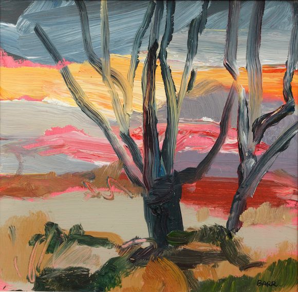 Bonhams : Shona S M Barr (British, born 1965) Winter sky