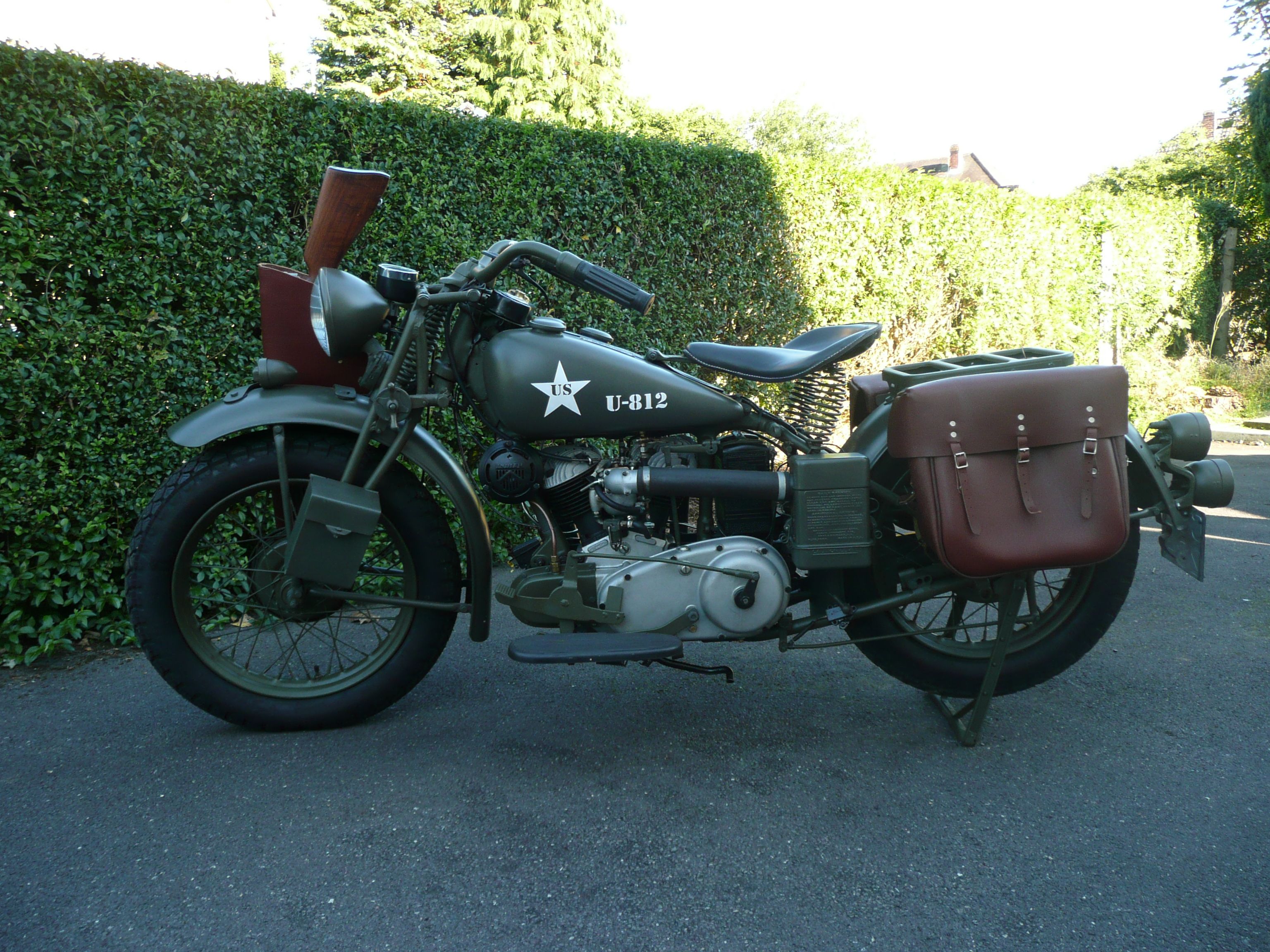 Bonhams Cars : 1941 Indian Scout 741 Frame no. 741 4846 Engine no. GDA 4846