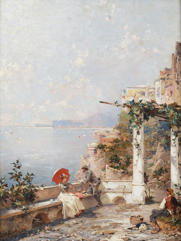 Bonhams : Franz Richard Unterberger (Austrian, 1838-1902) An artist ...