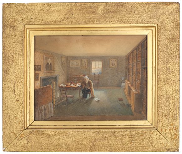Bonhams : COLERIDGE (SAMUEL TAYLOR) Posthumous portrait of Coleridge ...