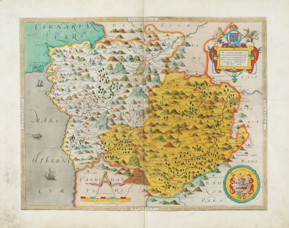 Bonhams : SAXTON (CHRISTOPHER) An Atlas of England and Wales, 35 MAPS ...