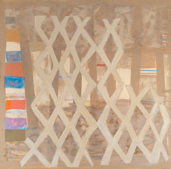 Bonhams : Sandra Blow R.A. (British, 1925-2006) Sand Ridges Egyptian ...