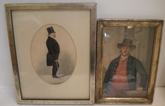 Bonhams : A collection of four pictures relating to Tattersalls Manner ...