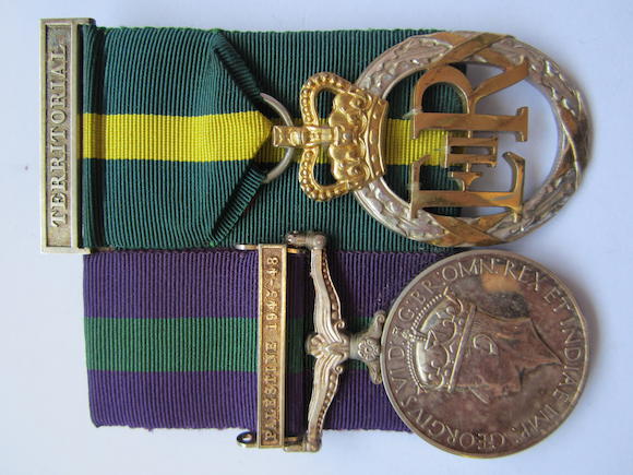 Bonhams Pair To Captain Hwtrusted Royal Army Medical Corps