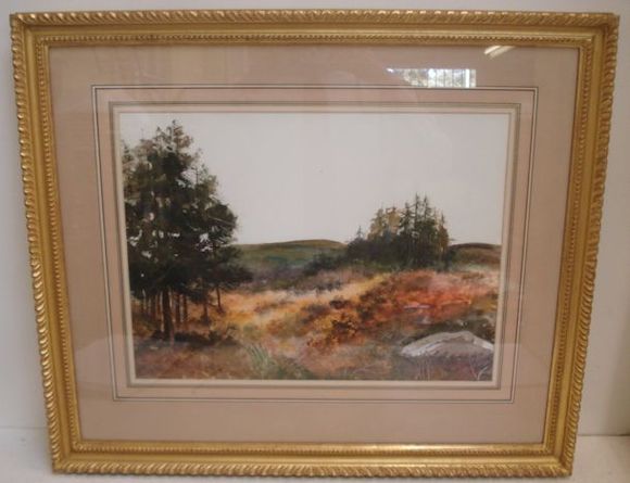 Bonhams : Douglas Binet, 20th Century, Landscape, signed, atercolour ...