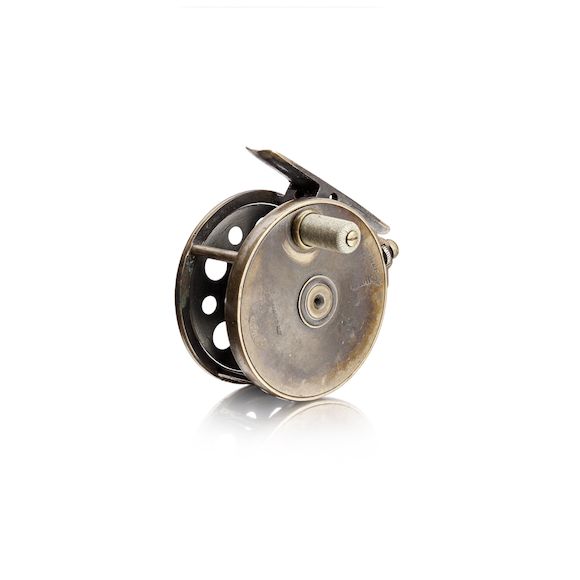 Bonhams : A Hardy The 'Perfect' 1896 brass reel