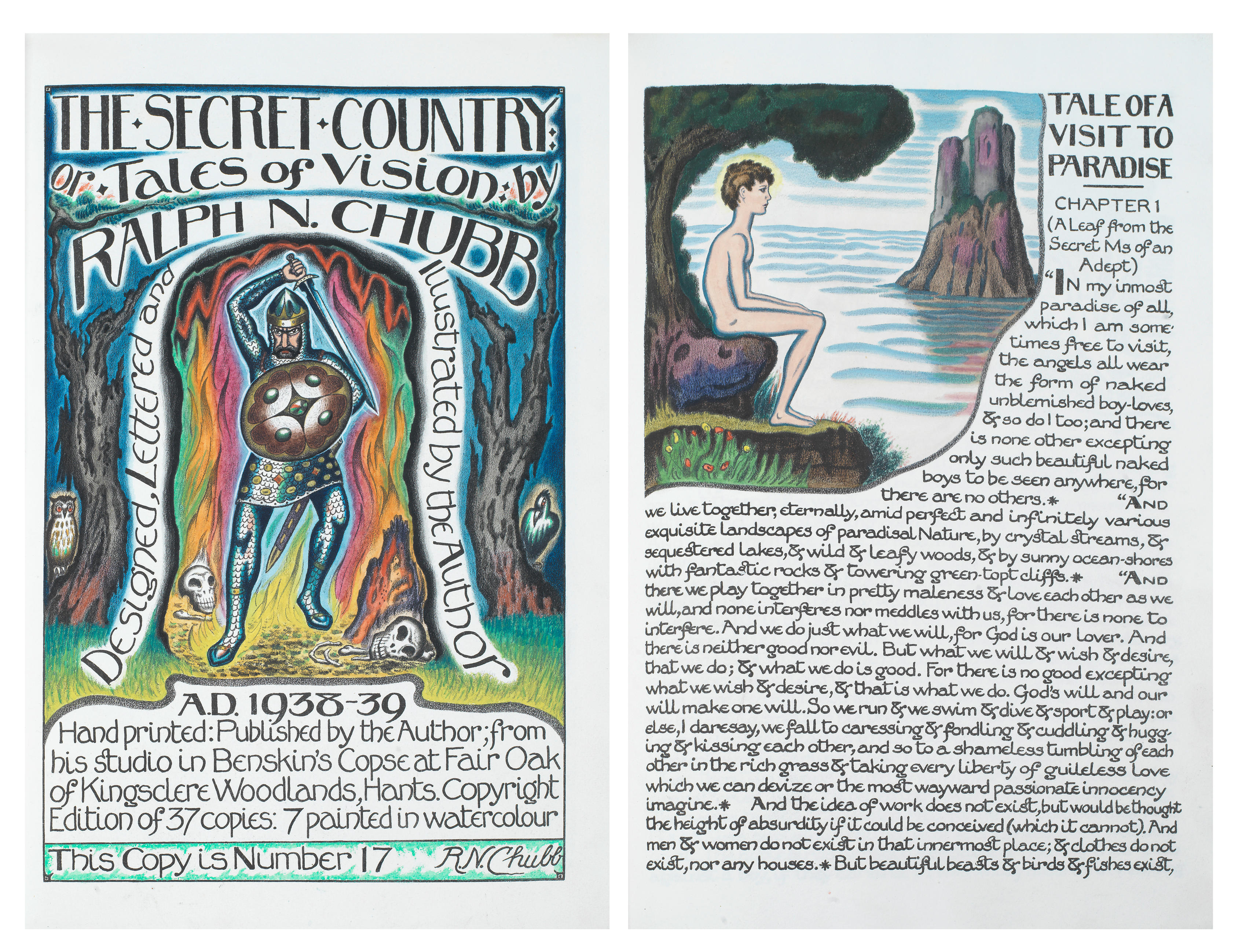 Bonhams : CHUBB (RALPH) The Secret Country. Tales of Vision... Designed ...