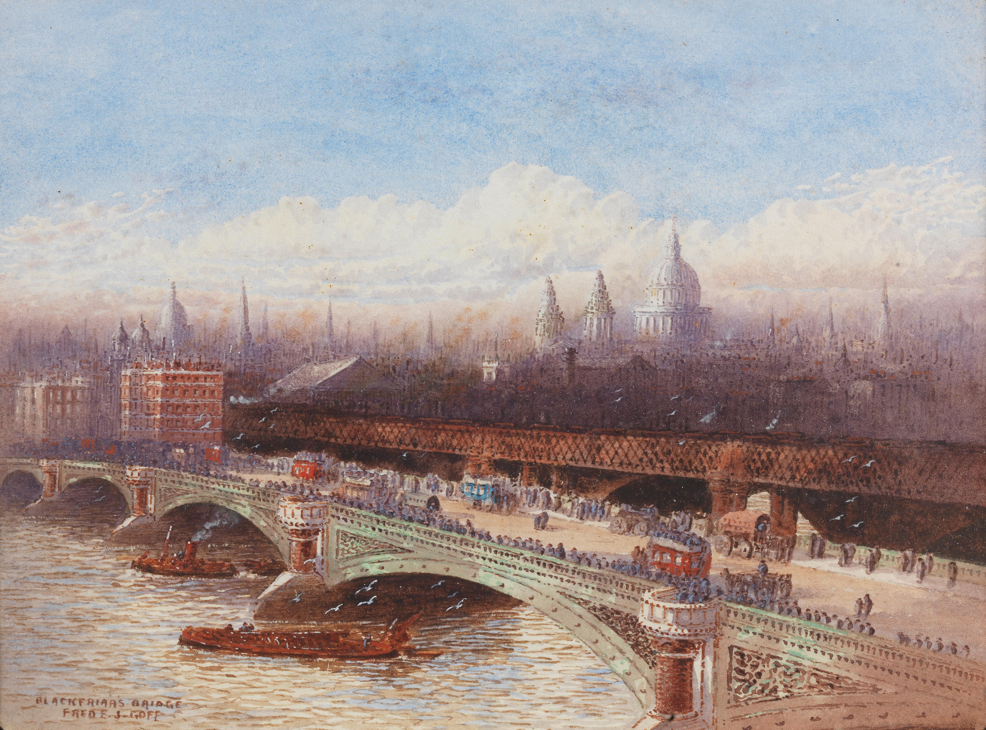 Bonhams : Frederick Edward Joseph Goff (British, 1855-1931) Greenwich ...