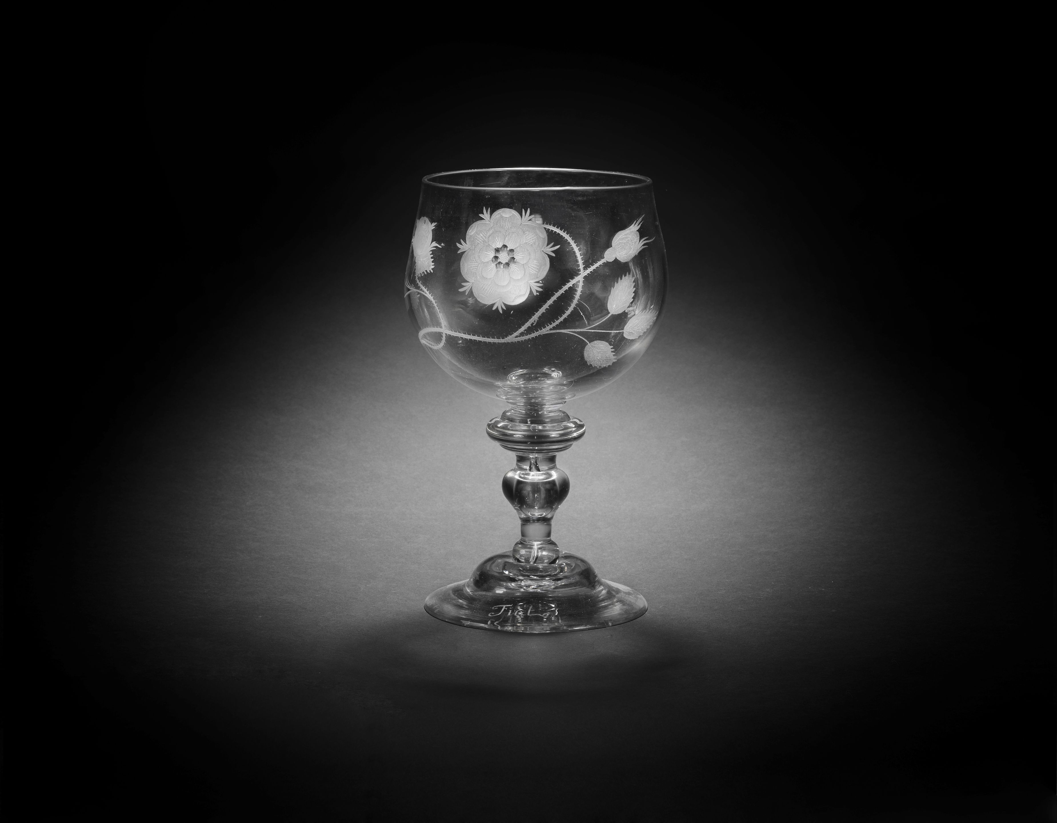 Bonhams : The Torpichen goblet a large and important engraved Jacobite ...