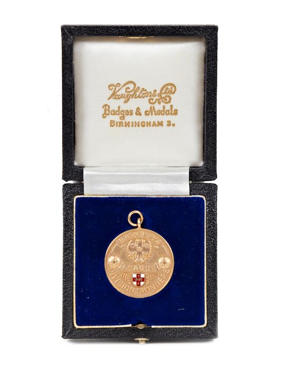 Bonhams : 1991/92 Division One Champions medal - awarded to Leeds ...