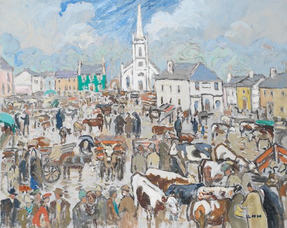 Bonhams : Letitia Marion Hamilton R.H.A. (Irish, 1878-1964) Sketch for ...