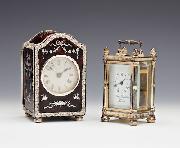 Bonhams : Charles Frodsham; A silver limited edition miniature carriage ...