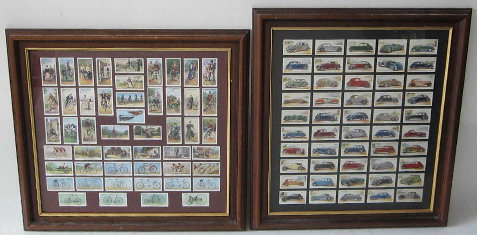 Bonhams Cars : Two sets of John Player & Sons cigarette cards,