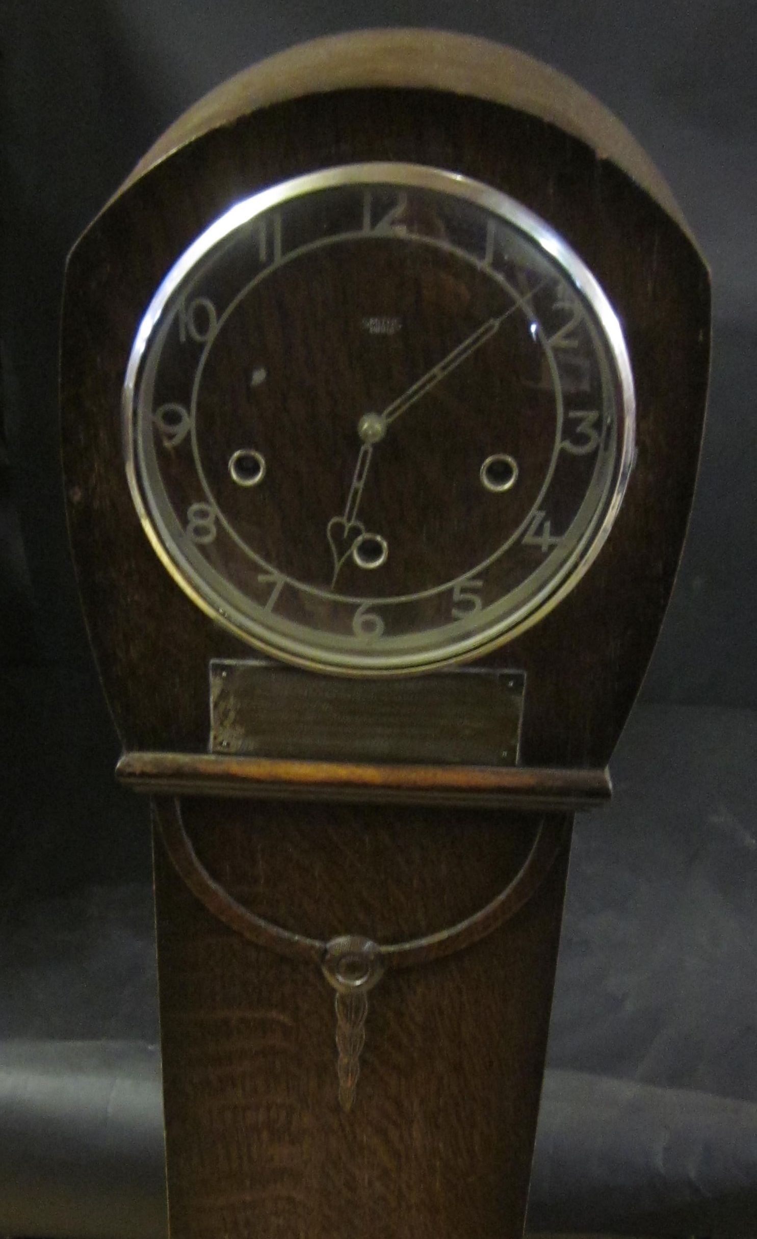 Bonhams : A grandmother clock presented to Nat Lofthouse