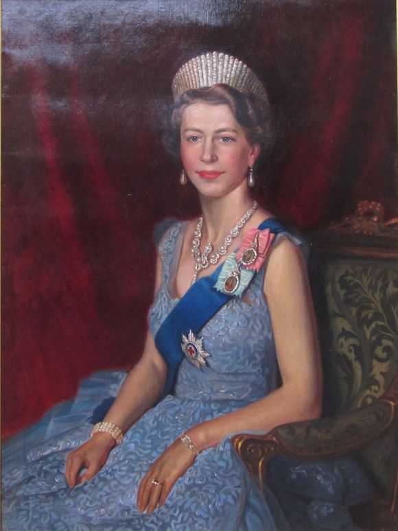 Bonhams : Edward Irvine Halliday (British, 1902-1994) Portrait of Her ...