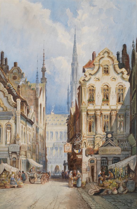 Bonhams : Charles James Keats (British, 19th/20th Century) Rheims ...