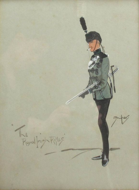 Bonhams : 'Sniper' (British, early 20th century) Follower of 'Snaffles ...