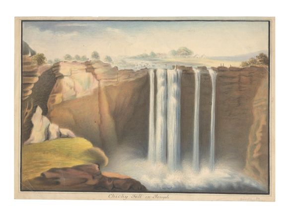 Bonhams : ANGLO-INDIAN SCHOOL Group of 17 sketches on 14 sheets