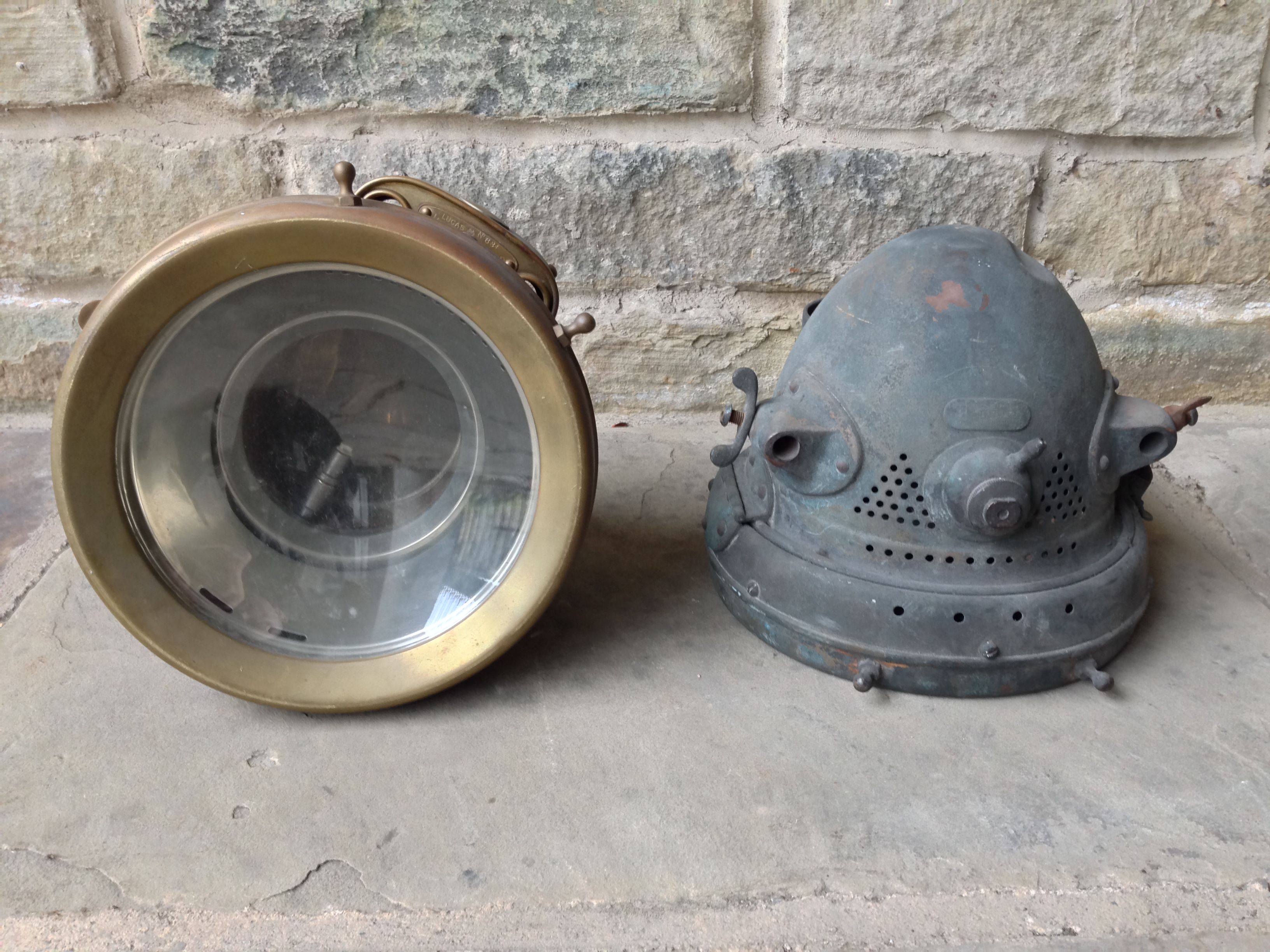 Bonhams Cars : A pair of Lucas acetylene headlamps, circa 1910,