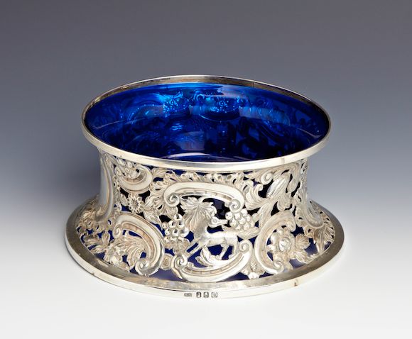 Bonhams : An Irish silver dish ring by Charles Lamb, Dublin 1911