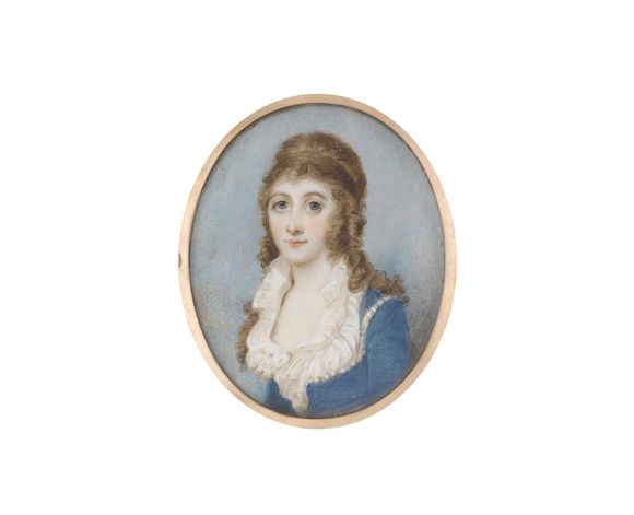 Bonhams : Horace Hone, ARA (Irish, circa 1756-1825) Jane Grace Evans ...