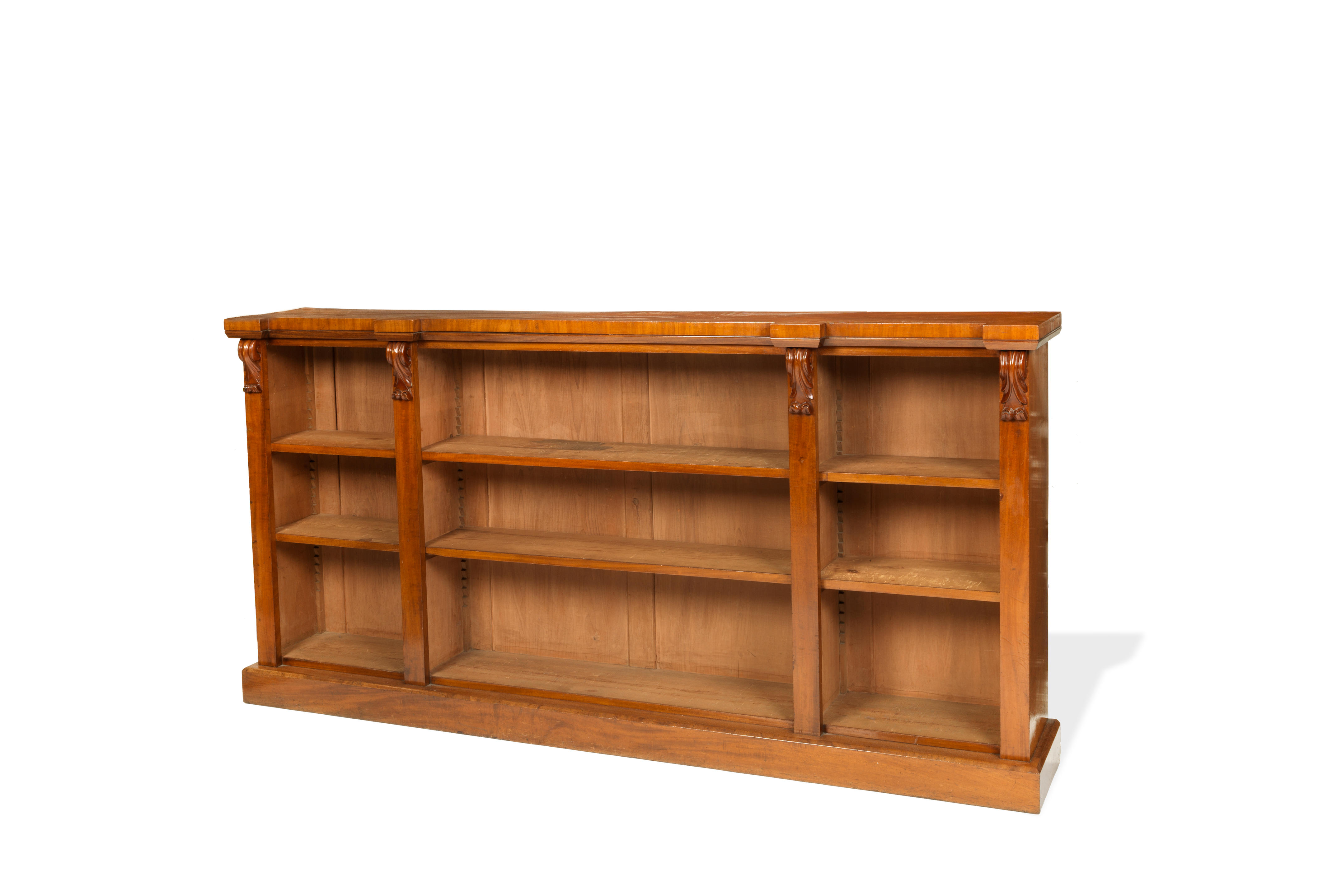 Bonhams A Victorian Mahogany Low Open Bookcase