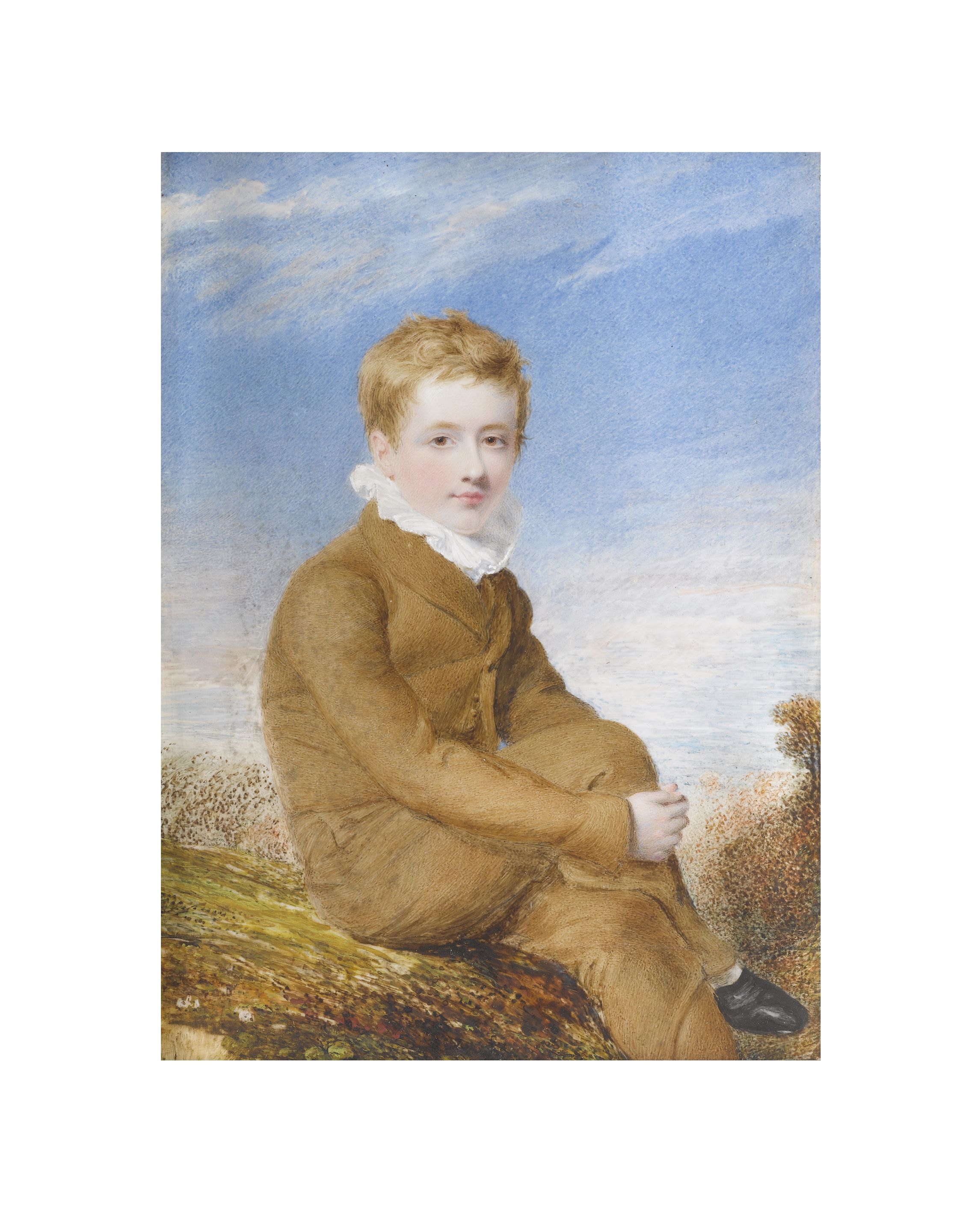 Bonhams : Circle of William Egley (British, 1798-1870) A Boy called ...