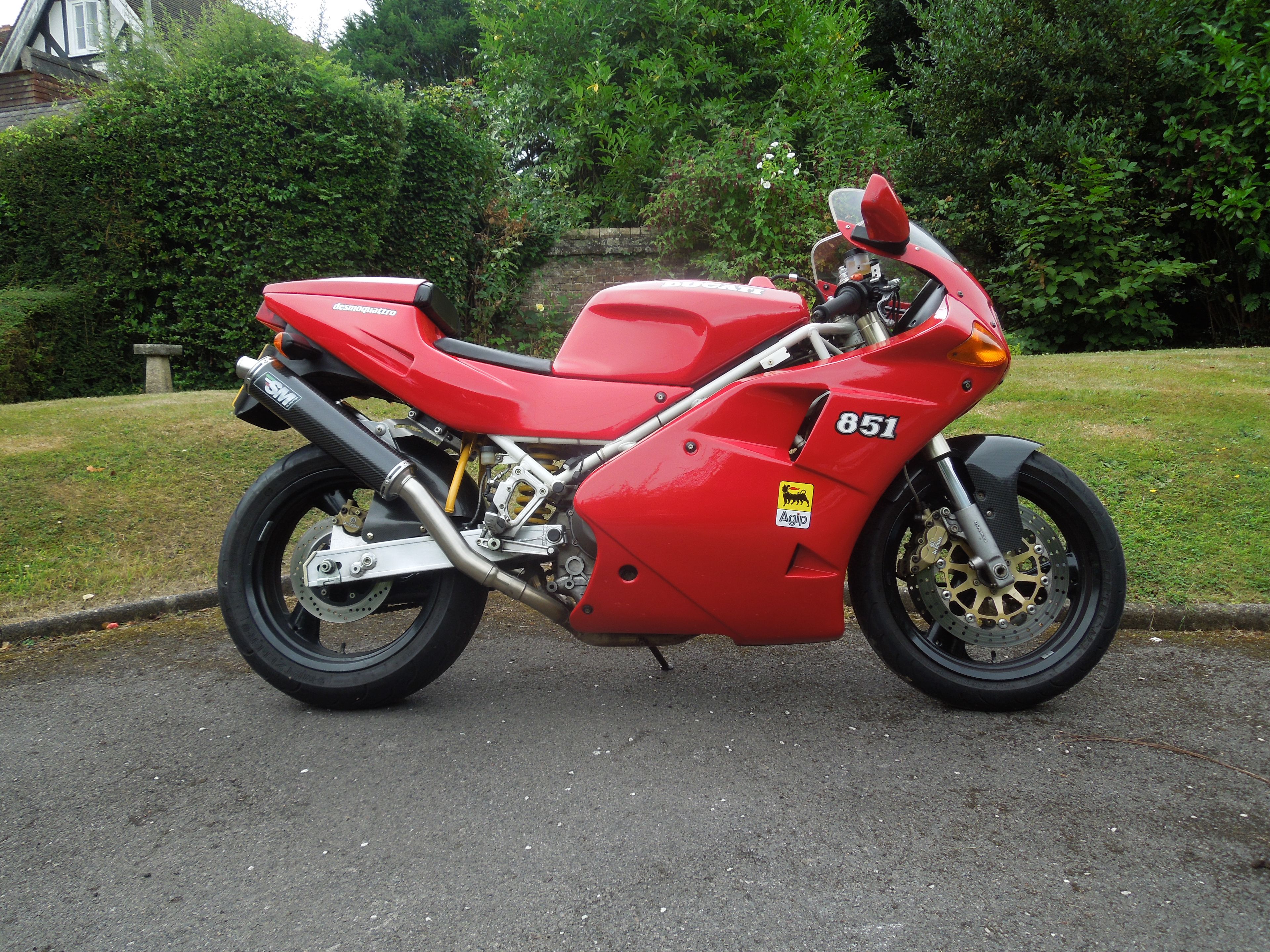 Bonhams Cars : 1992 Ducati 851 Strada Frame no. 004022 Engine no. 004308