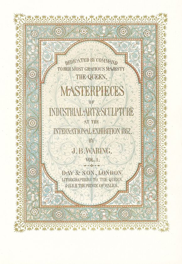 Bonhams : WARING (JOHN BURNLEY) Masterpieces of Industrial Art ...