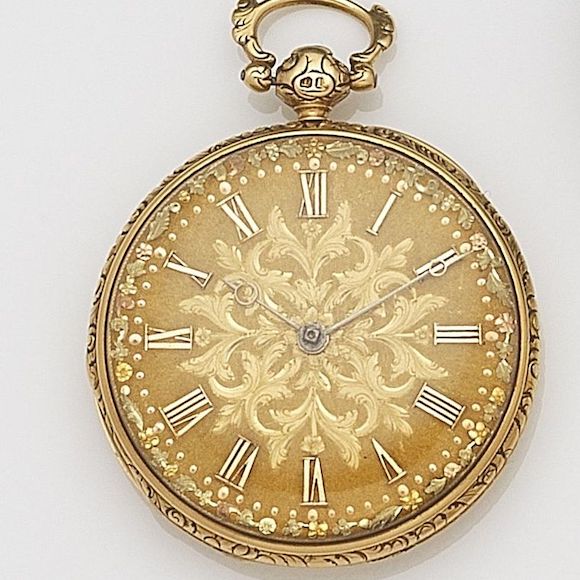Bonhams : Hatfield & Hall, Manchester. An 18ct gold key wind open face ...