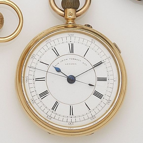 Bonhams : Sir John Bennett Ltd, 65 & 64 Cheapside, London. An 18ct gold ...