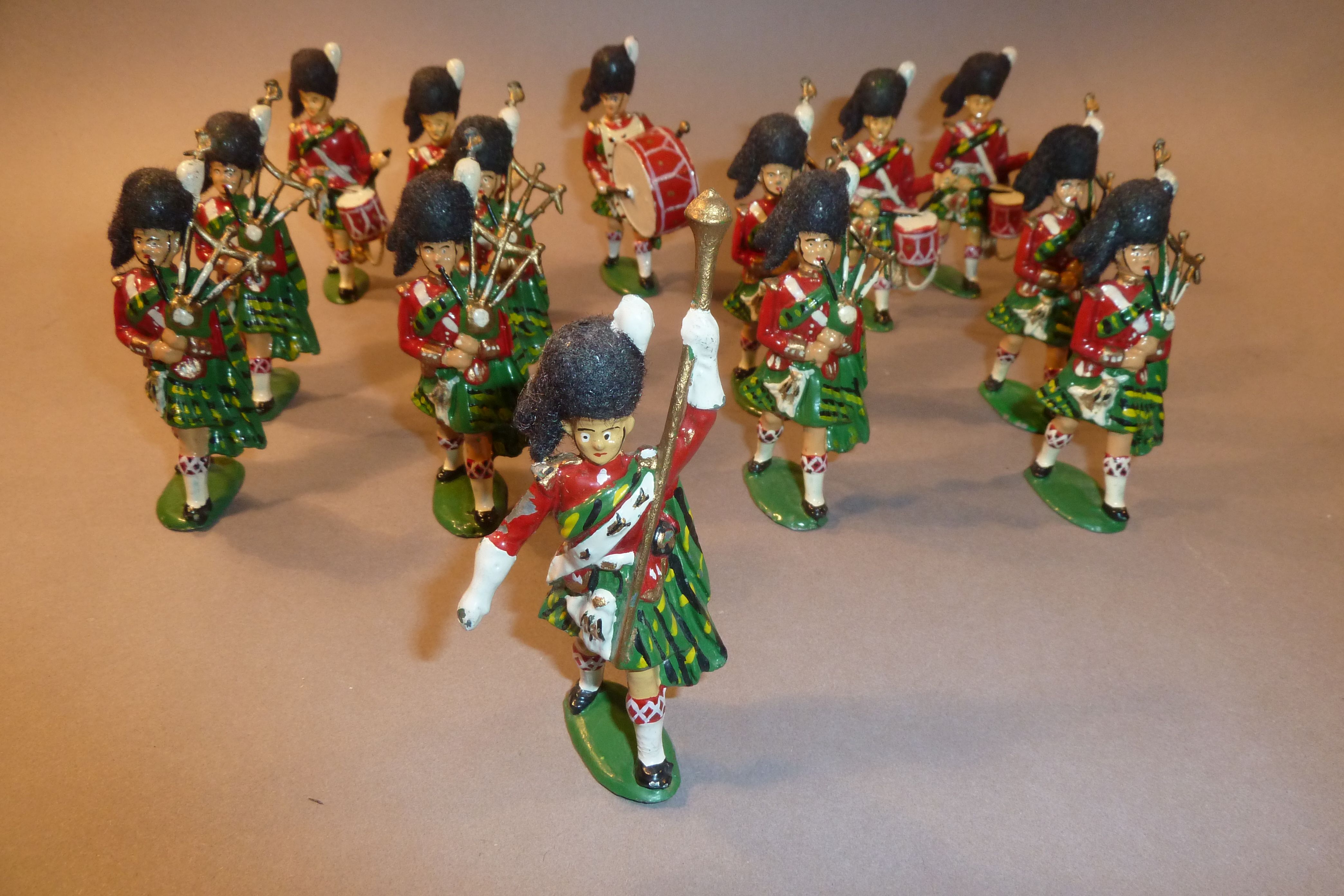 Bonhams : Sacul EXTREMELY RARE Drums and Pipes of the Gordon Highlanders 14