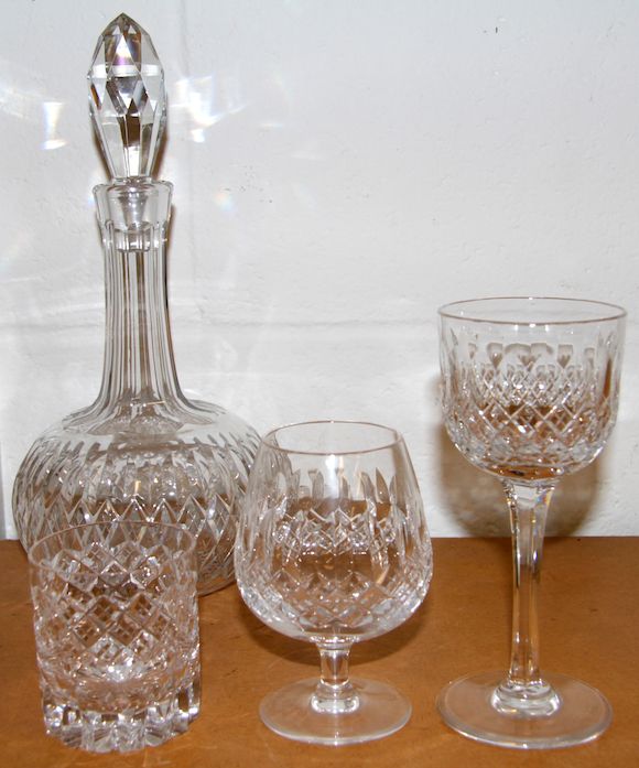 Bonhams : A very large collection of Thomas Webb cut glass tableware ...