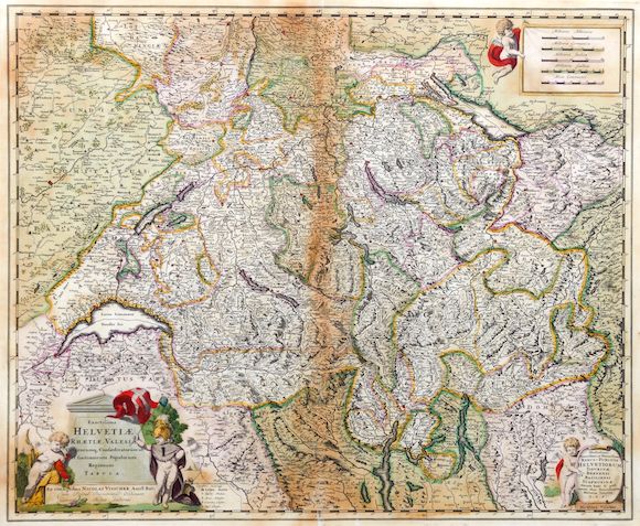 Bonhams : Gerhard Mercator (Flemish, 1512-1594), Eastern England ...