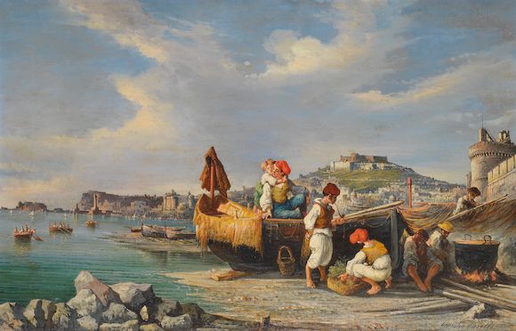 Bonhams : Consalvo Carelli (Italian, 1818-1900) Napoli