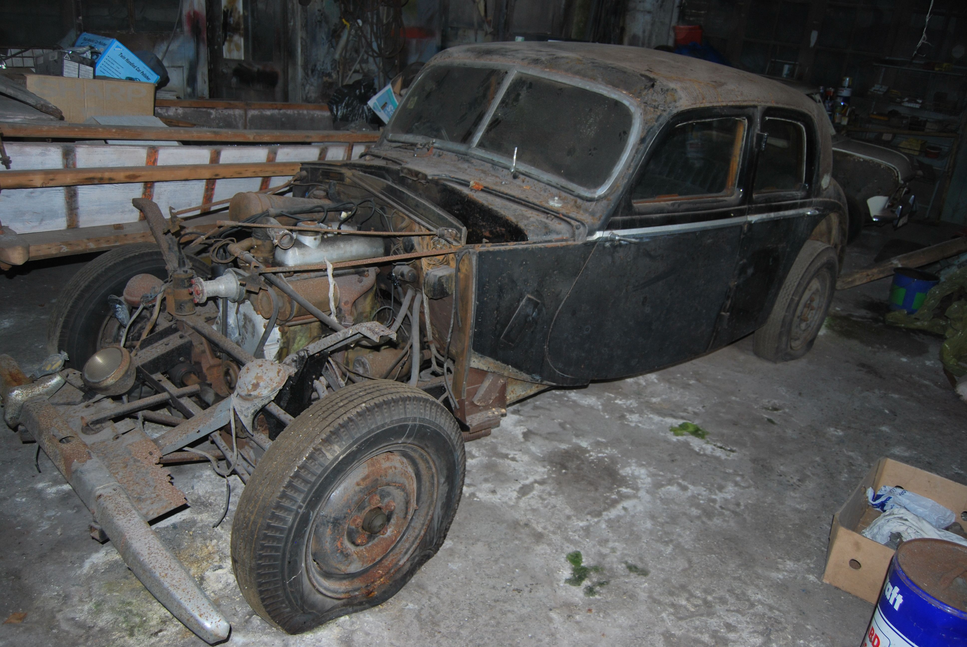 Bonhams Cars : c.1953 Riley 1½-Litre RME Sports Saloon Project Chassis ...