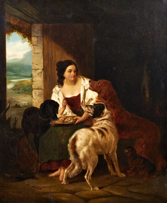 Bonhams : Circle of George William Horlor (British, 1823-1895) Maid ...