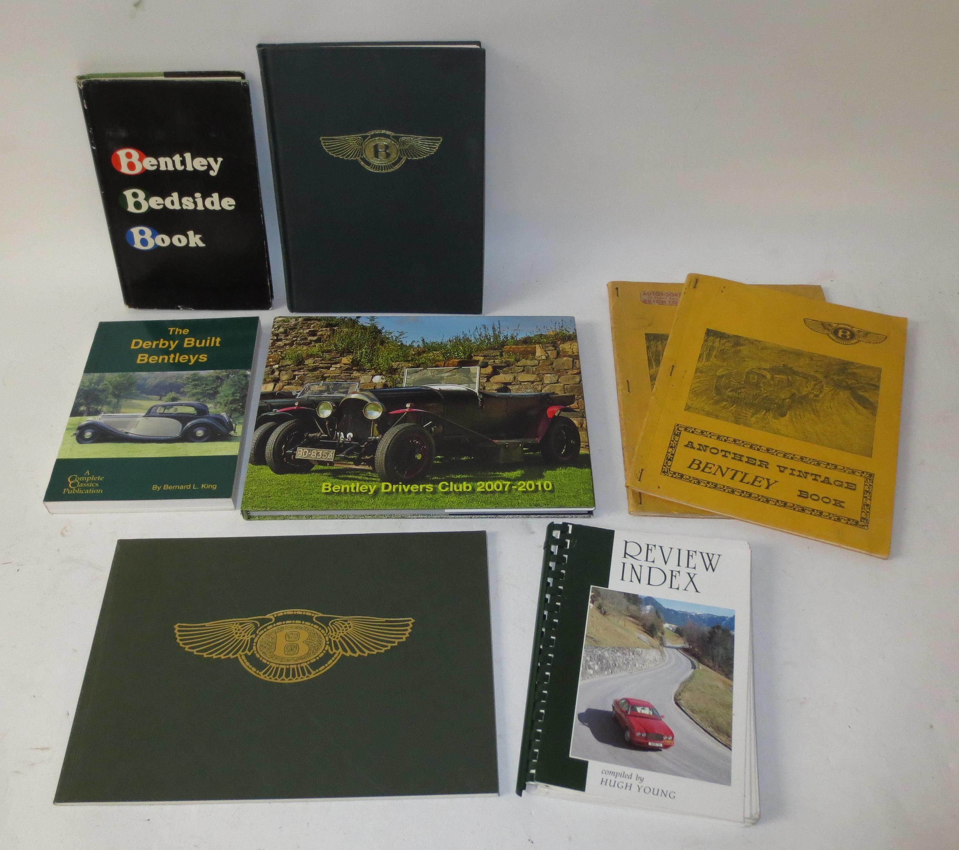 Bonhams Cars : Seven Vintage Bentley books and publications,