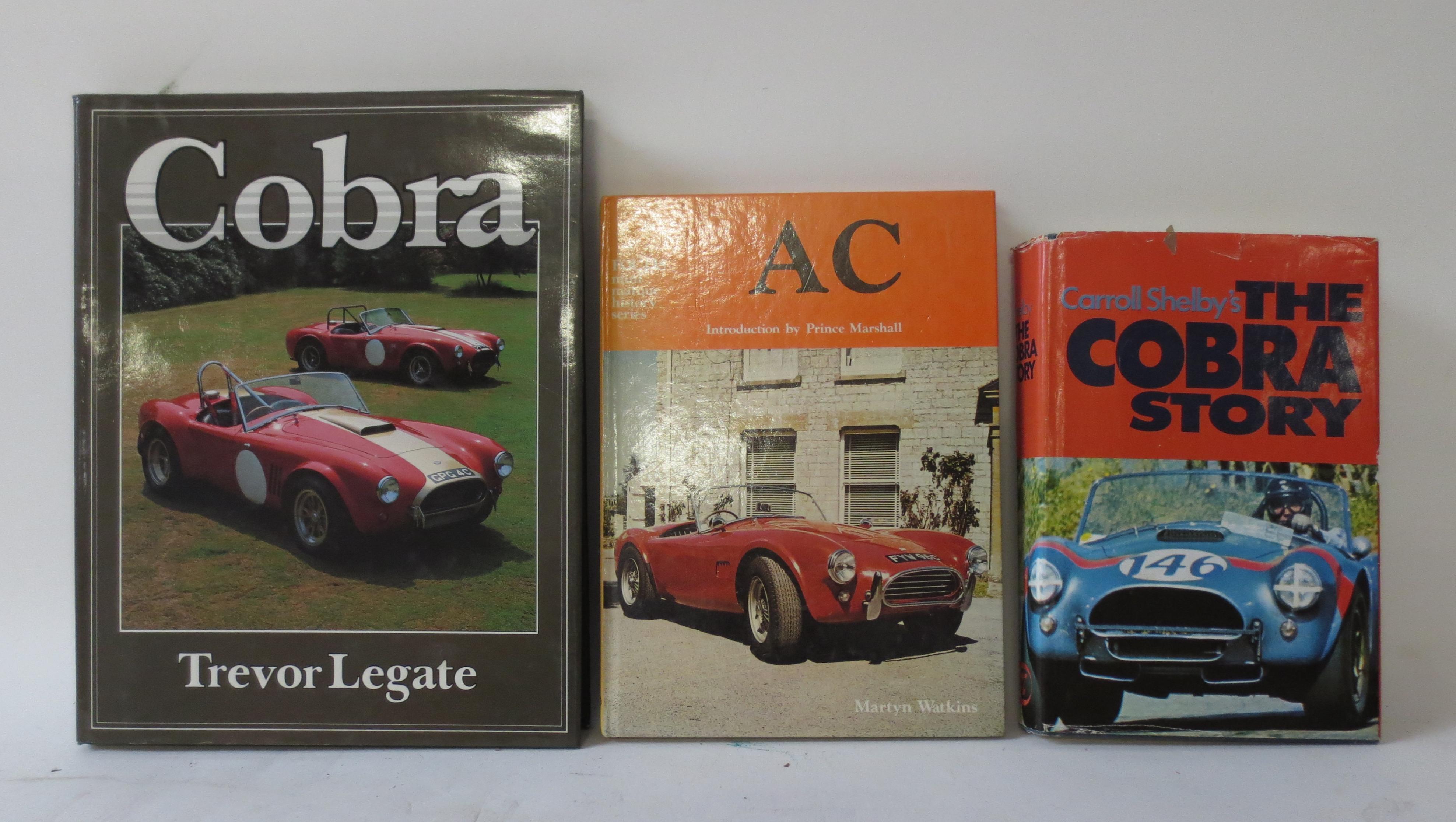 Bonhams Cars : Three AC Cobra books,