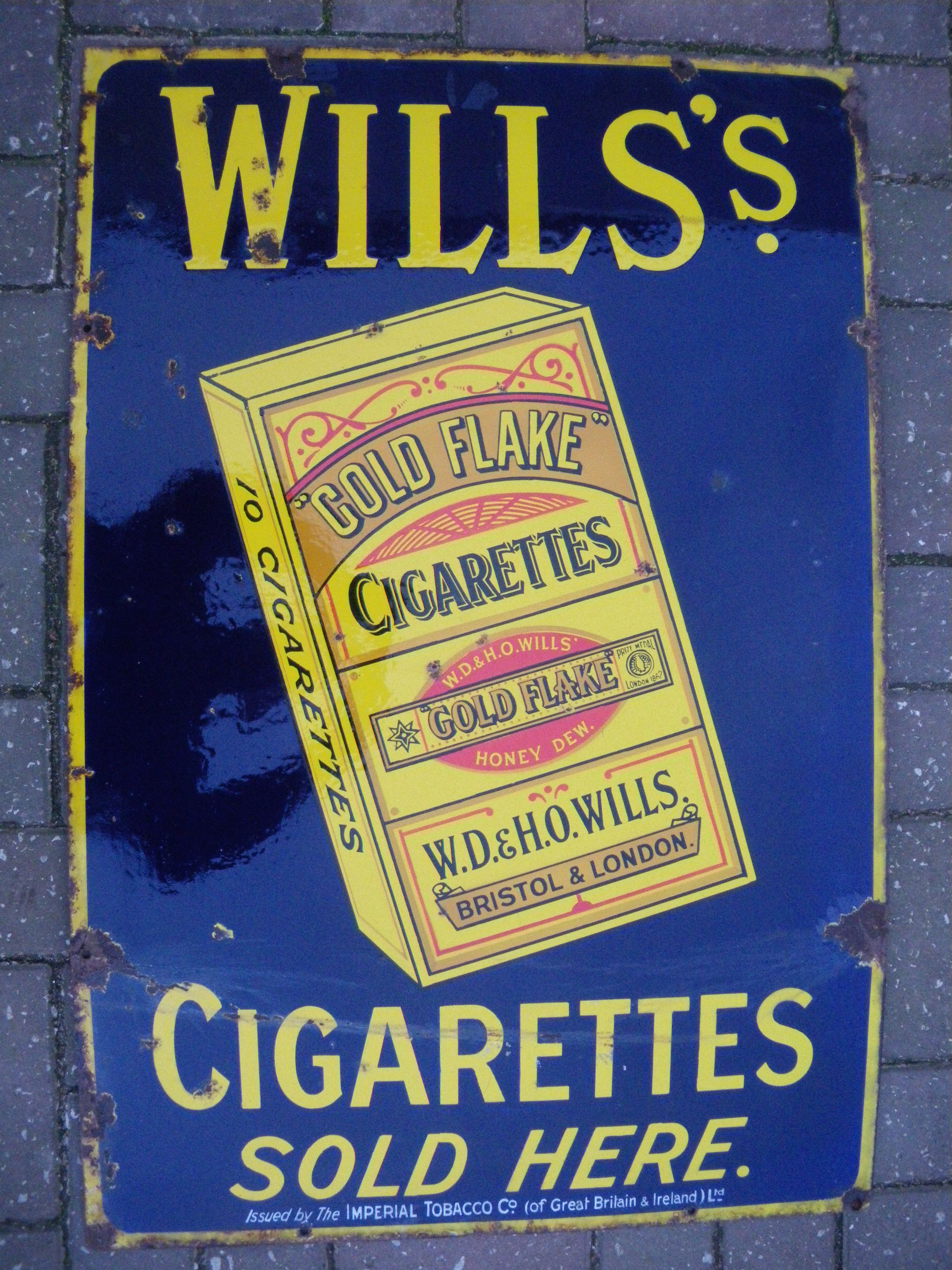 Bonhams Cars : Three enamel signs,