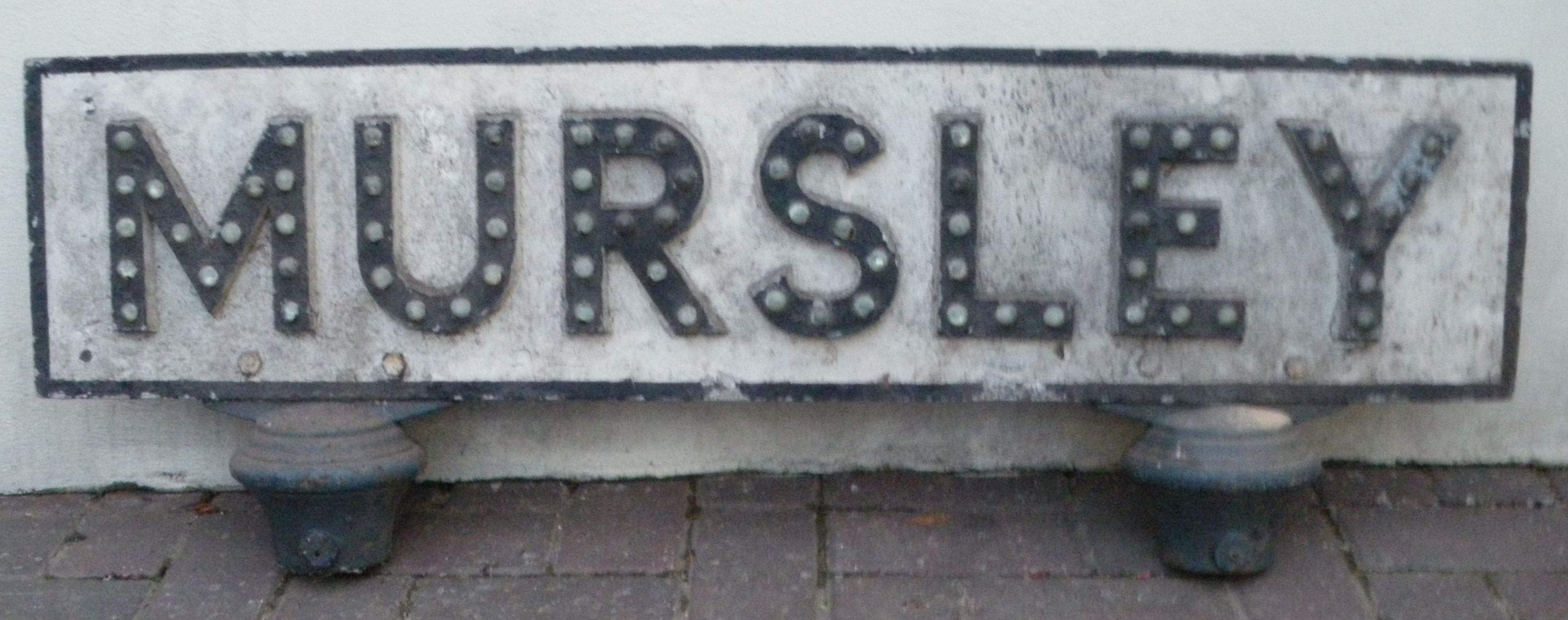 Bonhams Cars : Four street and road signs,