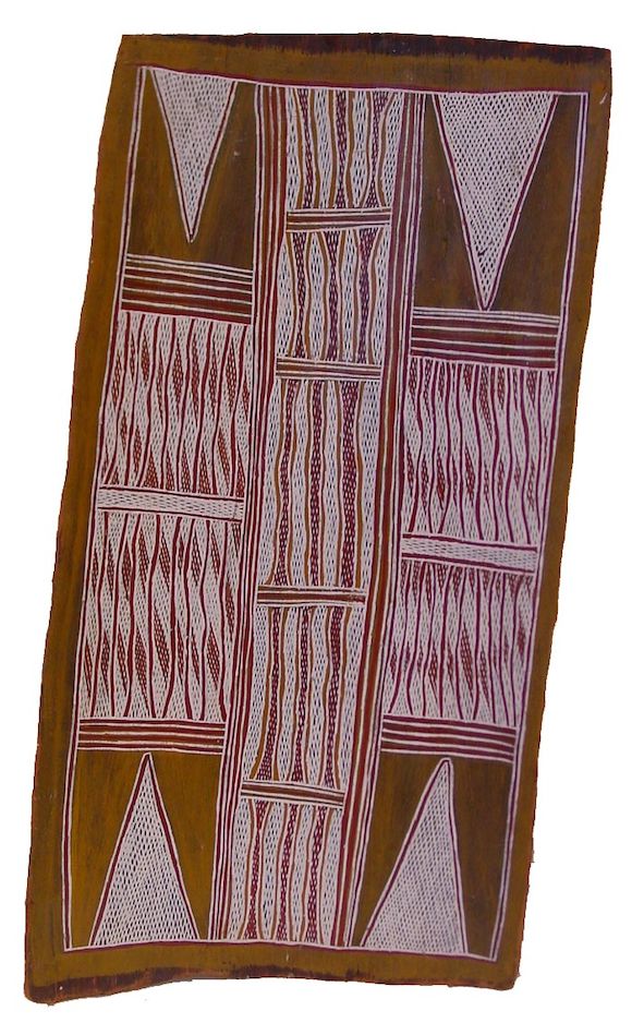 Bonhams : Gadal'miny Munyarryun (circa 1930) Guyaparra, Tree Log Story