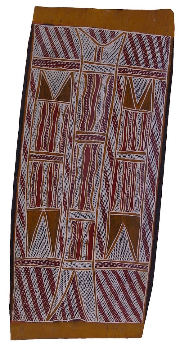 Bonhams : Gadal'miny Munyarryun (circa 1930) Guyaparra, Tree Log Story