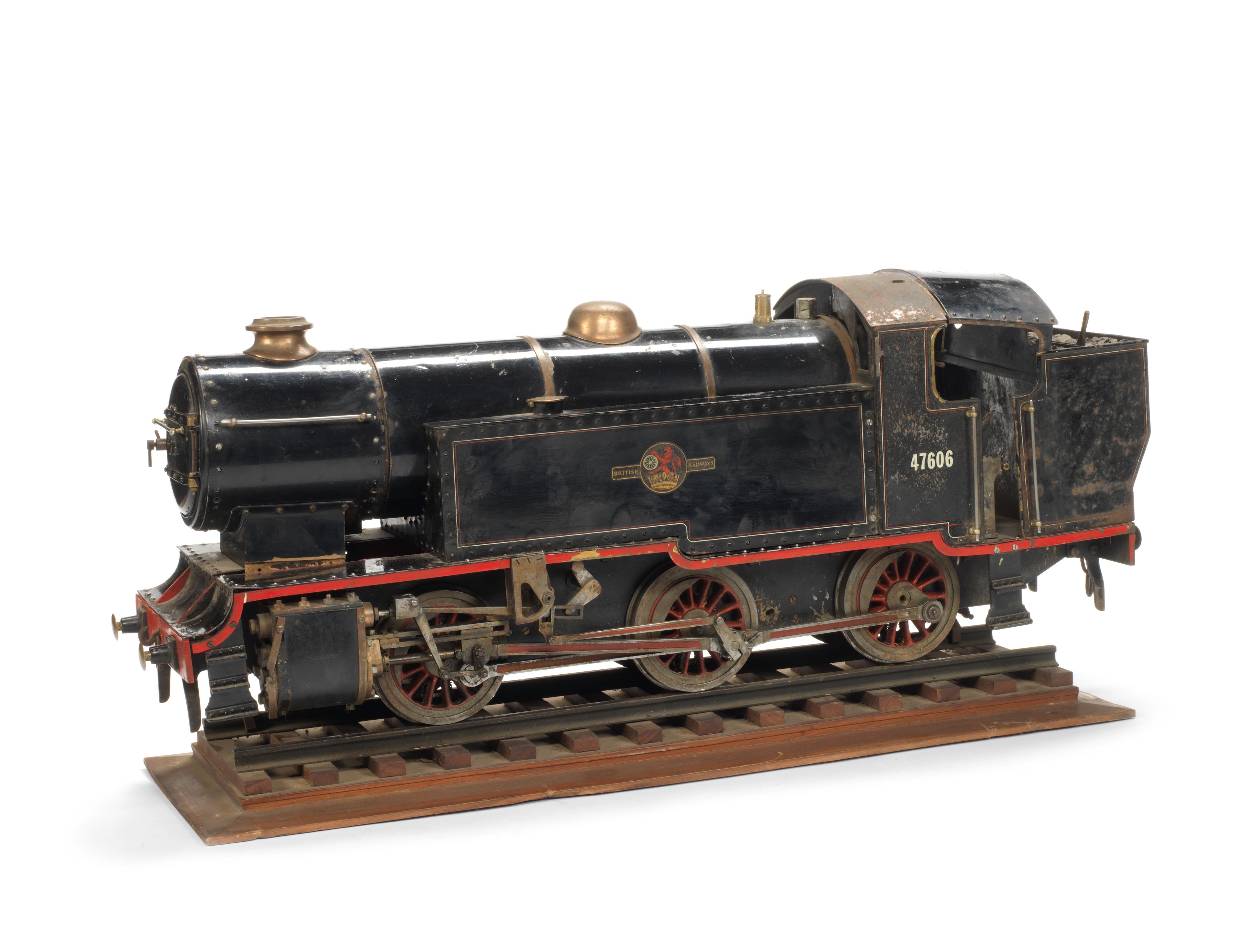 Bonhams : A 3 1/2in gauge live steam model of a 0-6-0ST BR locomotive ...